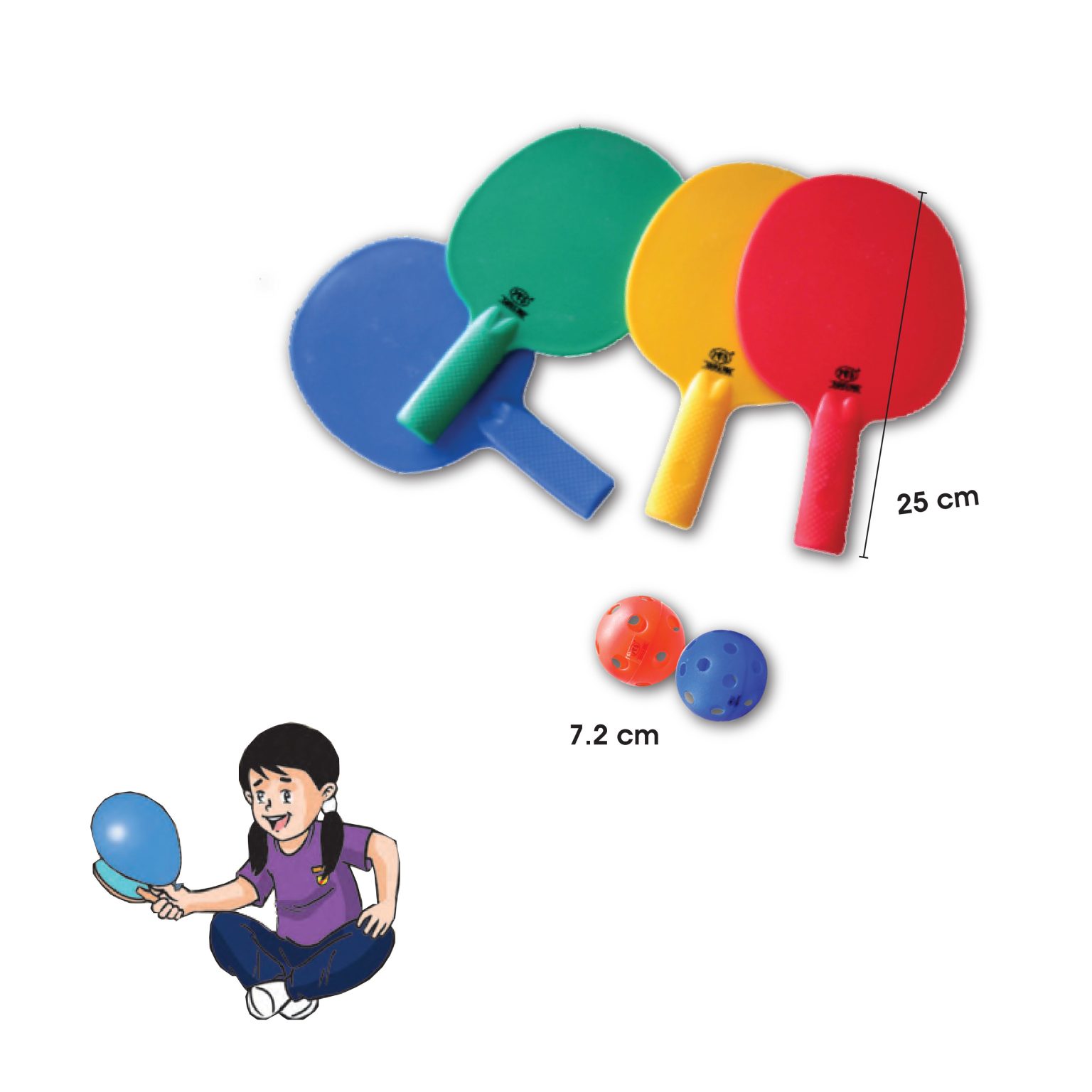 Set PingPong Junior Asas - 基本乒乓球练习套 (初学版) - Basic Junior Table Tennis ...